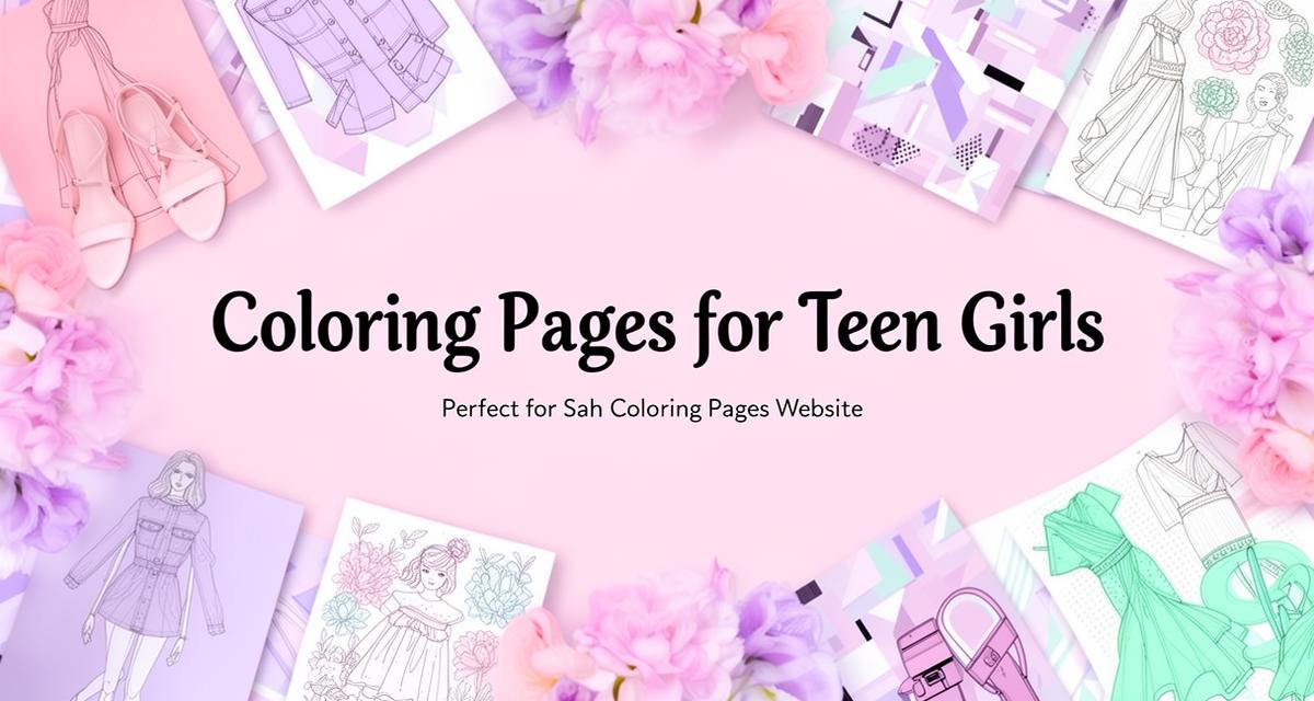 Coloring Pages for Teen Girls - Free Printable Collection | Free ...